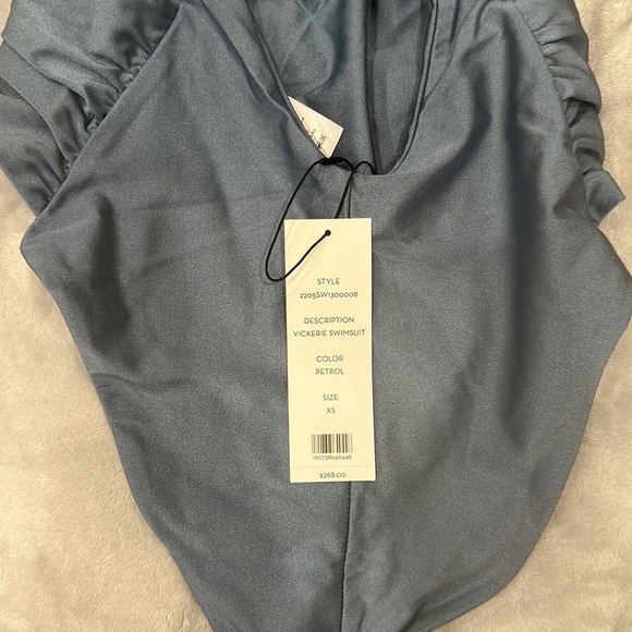 Veronica Beard | Swim | Nwt Veronica Beard Vickerie Swimsuit Blue Xs ...